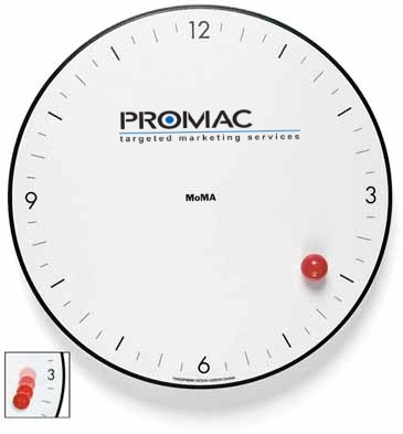 Promac, Inc. Online Store - MOMA Timesphere Clock