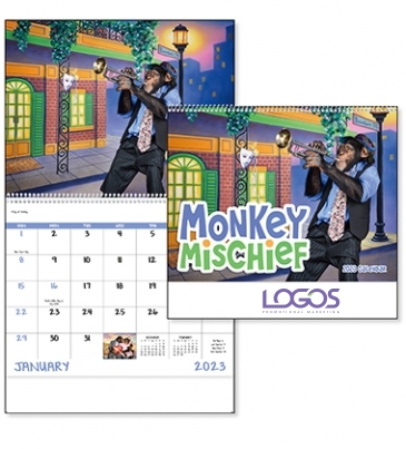 logosstore.com - Monkey Mischief - Spiral