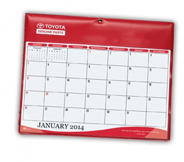 Toyota - Genuine Parts - Calendars / Planners