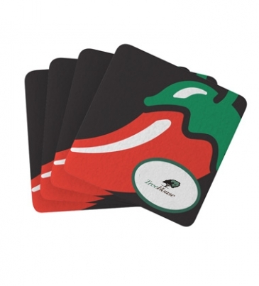 cedricspringstore.com - Kings Dye-Sublimated Felt Coasters (Set of 4)