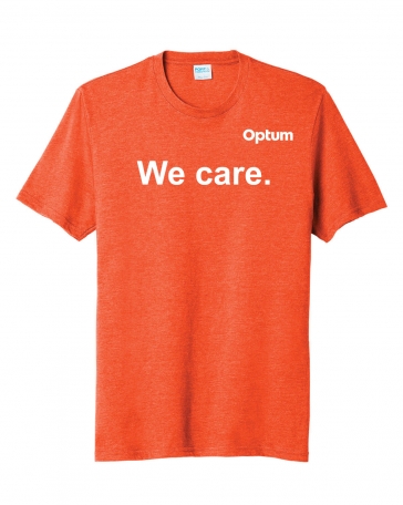Optum - Optum Crew Neck Orange Tee