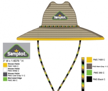 Simplot Promo for Sales Reps - SIM Hats