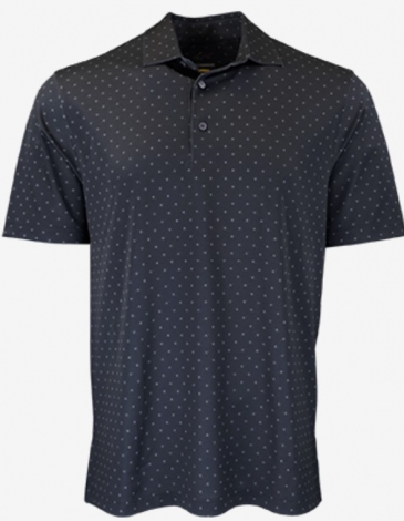 Simplot Promo for Sales Reps - Greg Norman Micro Pique Spinner Print Polo