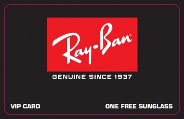 Harrell's Rewards from EOP - Ray-BanRay-Ban VIP Gift Card